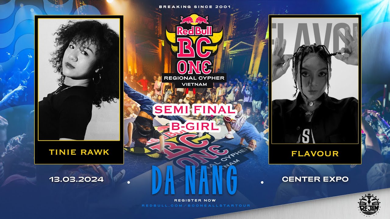 TINIE RAWK vs FLAVOUR | SEMI FINAL B-GIRL | RED BULL BC ONE REGIONAL ...