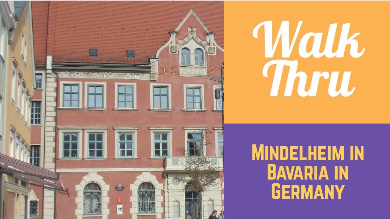 Walking Through: Mindelheim in Bayern in GERMANY - YouTube