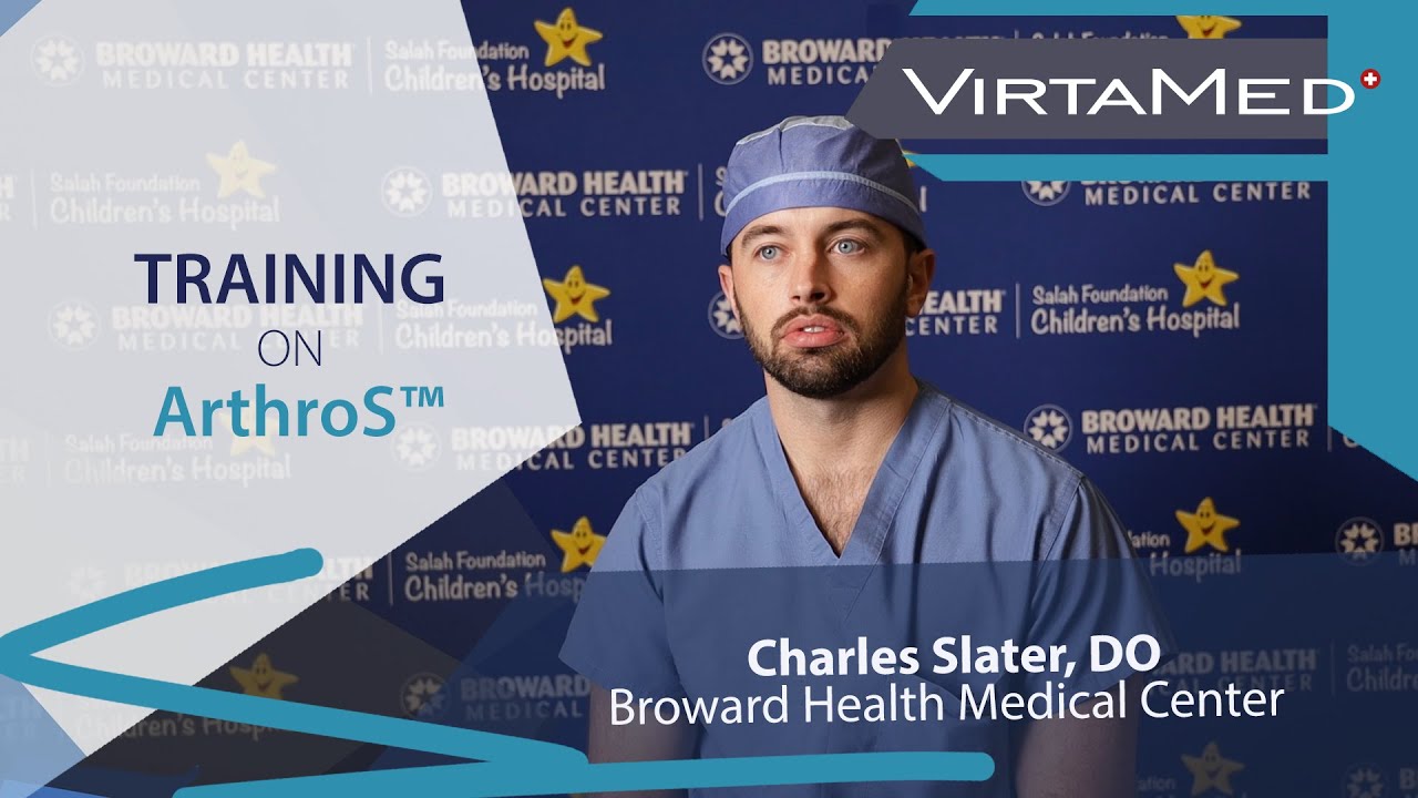 Charles Slater, DO, talks about his experience with VirtaMed ArthroS ...