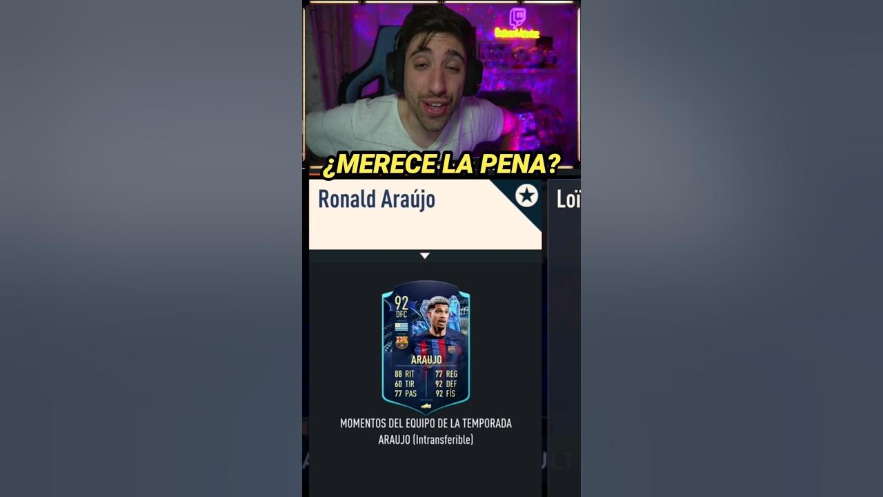 ¿Merece la Pena Araujo SBC TOTS MOMENTS en FIFA 23? - YouTube