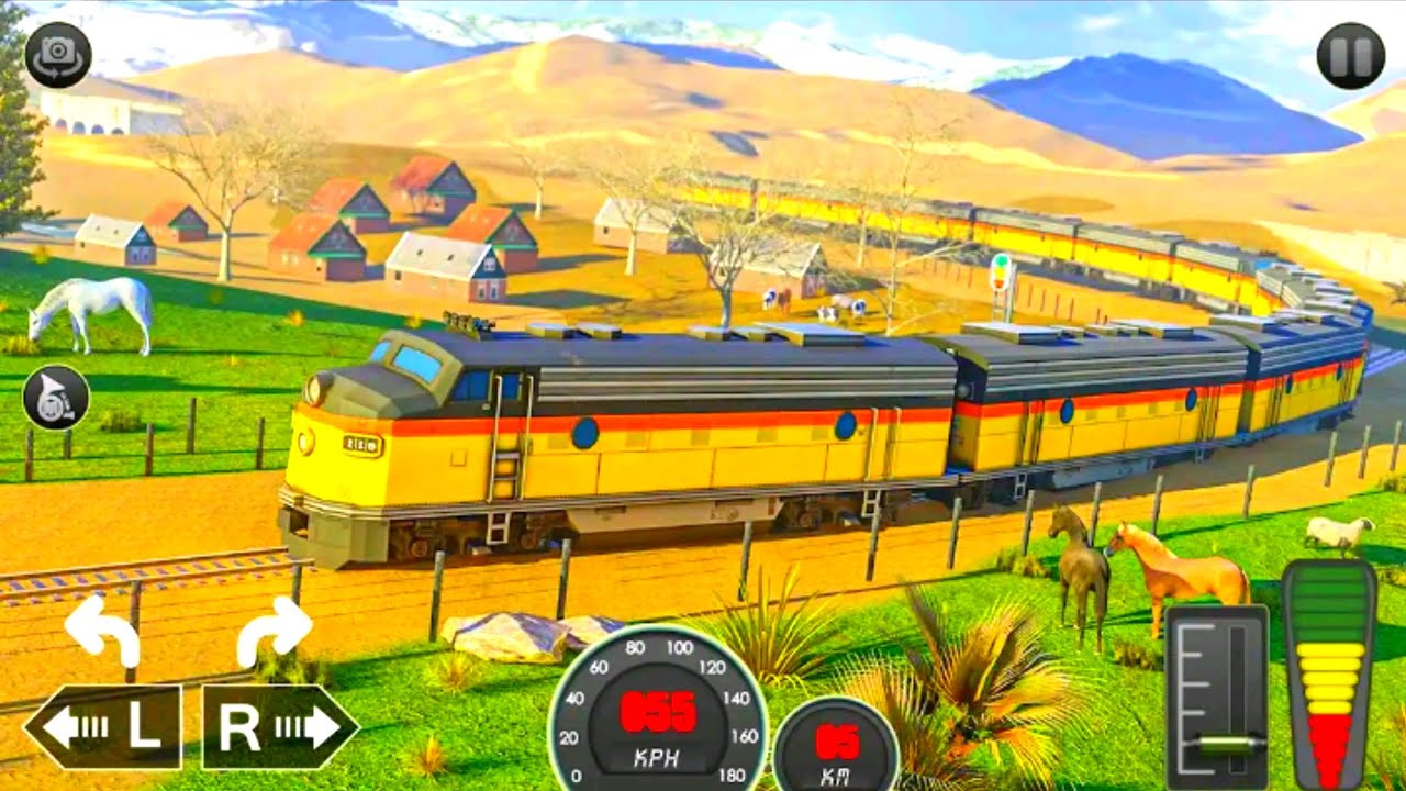 City Train Drive Simulator game - Fast Diesel Curving Trains, Diesel ...
