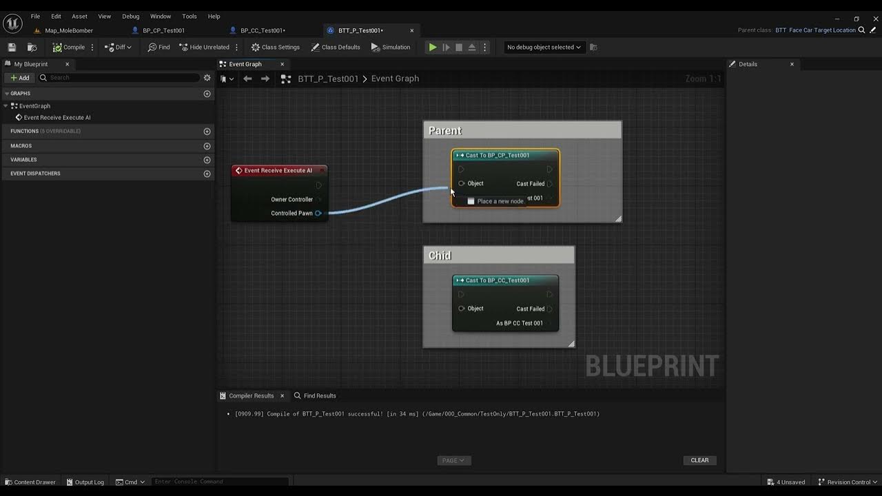 Unreal Engine Casting to Parent Child - YouTube