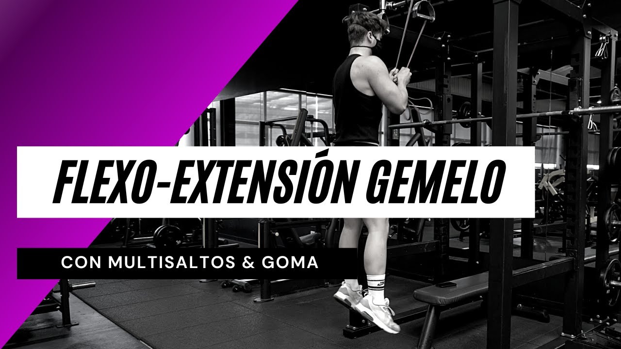 Flexo-Extensión de Gemelo con Multisaltos con Goma - IVOPHYSICAL - YouTube