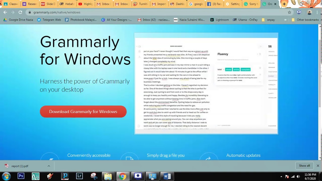 Basic Grammarly - YouTube