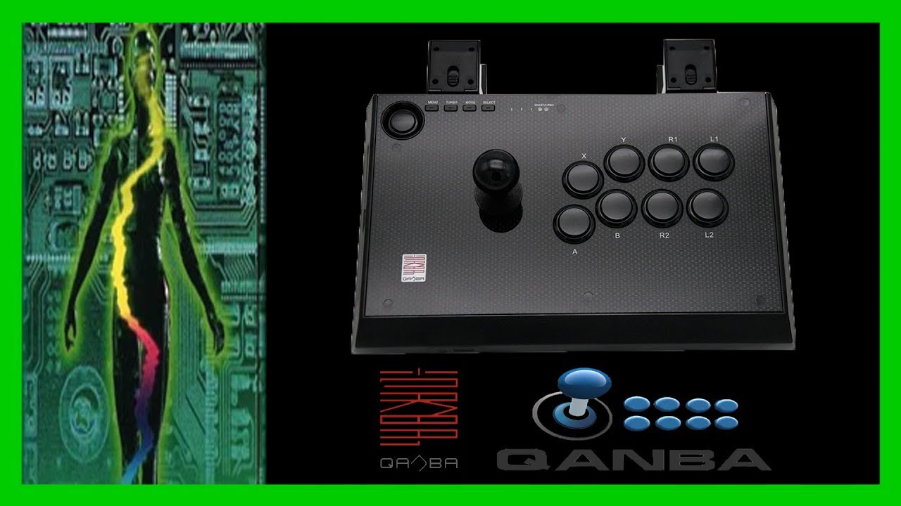 Qanba Carbon Arcade Joystick unboxing - YouTube