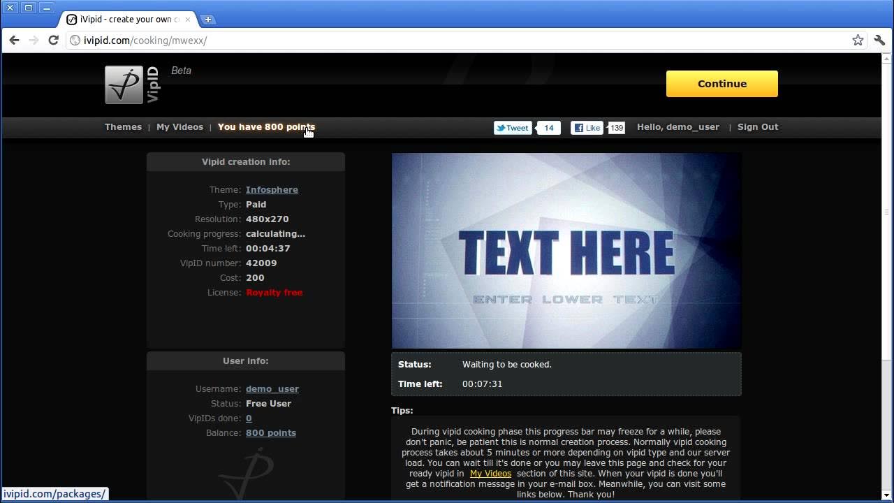 How to make an intro video with iVipid.com - YouTube