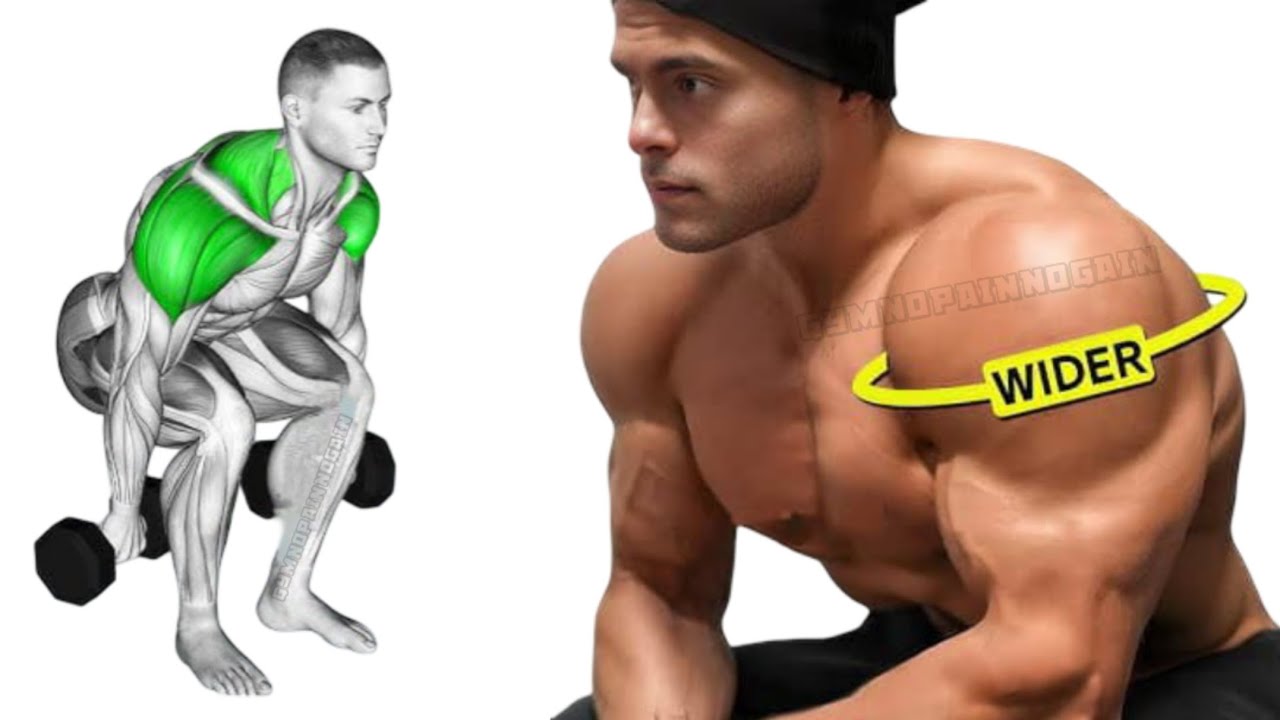 Best Shoulder workout, 8 most effective Exercises get WIDER Shoulders ...