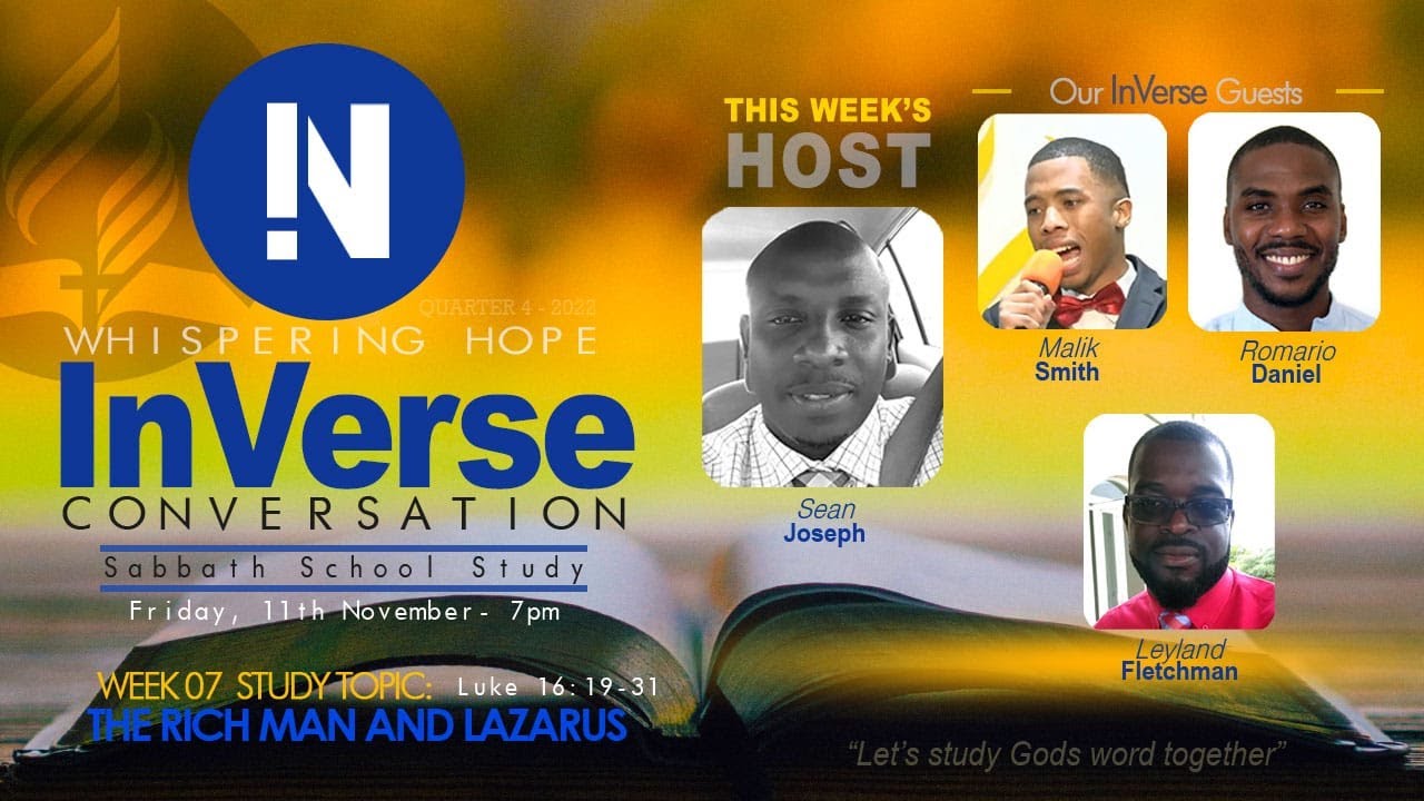 The Rich Man and Lazarus | InVerse Sabbath School Lesson 7 Q4 2022 ...