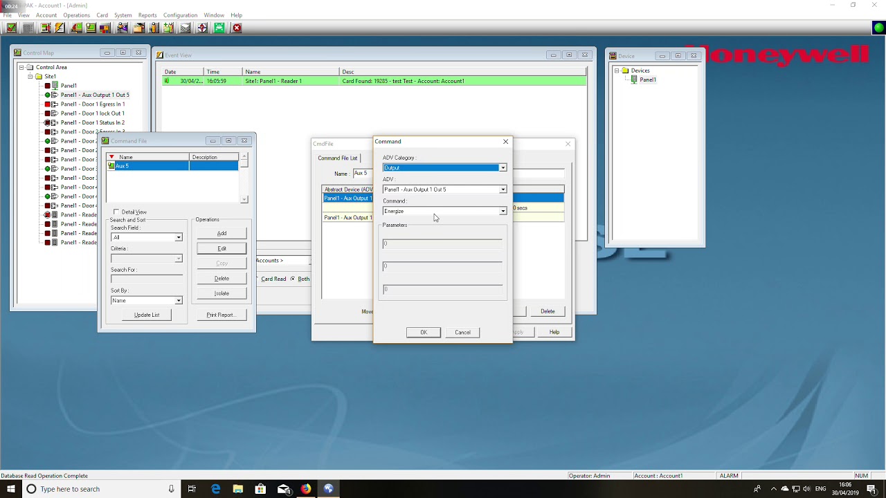 Win-Pak 4.6 Trigger Two Relays it one reader. - YouTube