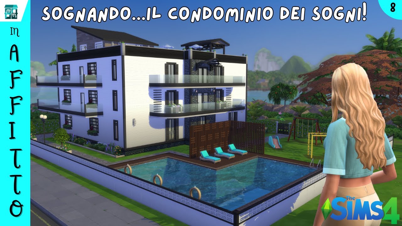 Ep.8 "Sognando...il condominio dei sogni!"- In Affitto - The Sims 4 - YouTube