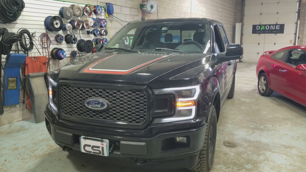 Ford F150 Lariat Dash cam | Blackvue DR750S-2CH 2channel dash cam - YouTube