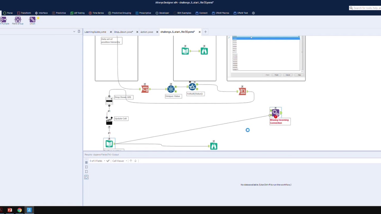 Alteryx weekly challenge week 5 - HR Position Finder Application - YouTube