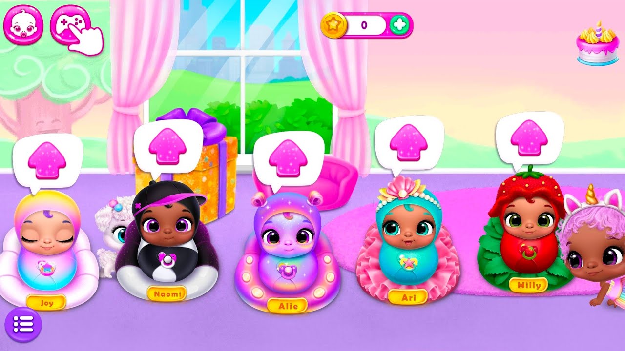 Giggle babies toddler care Tutotoons games - YouTube