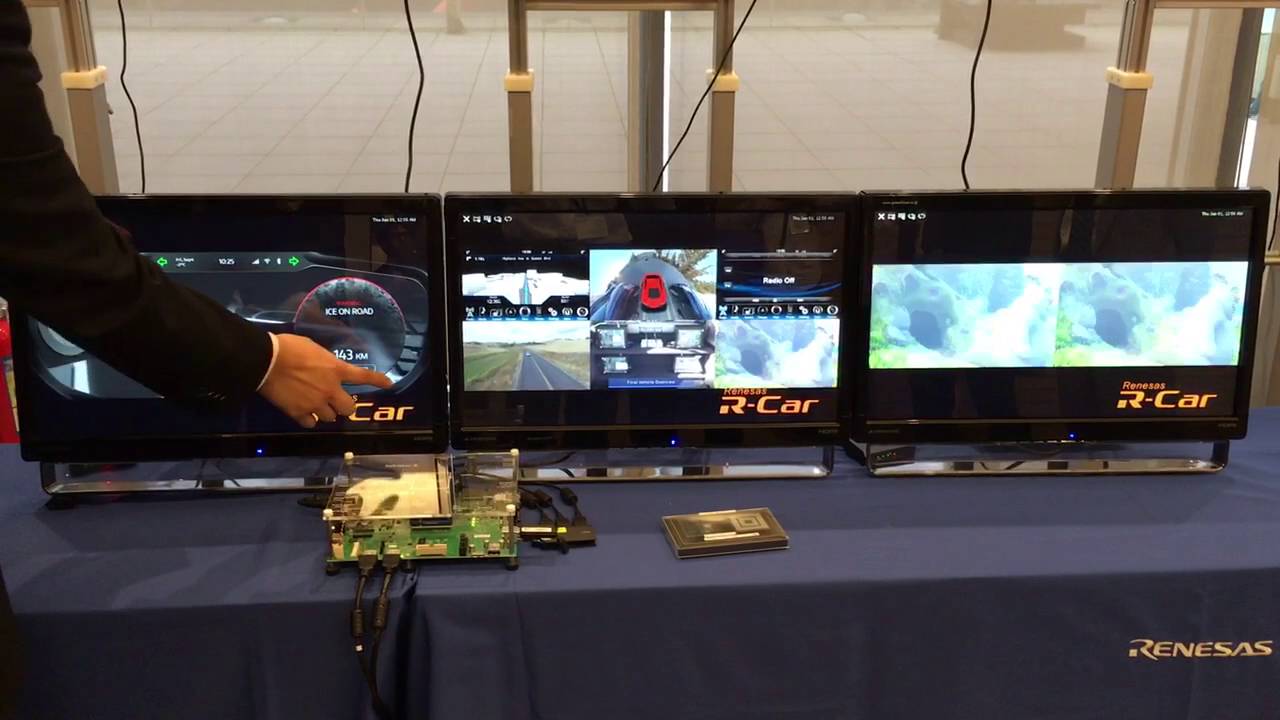 R-Car-H3 high performace demo - YouTube