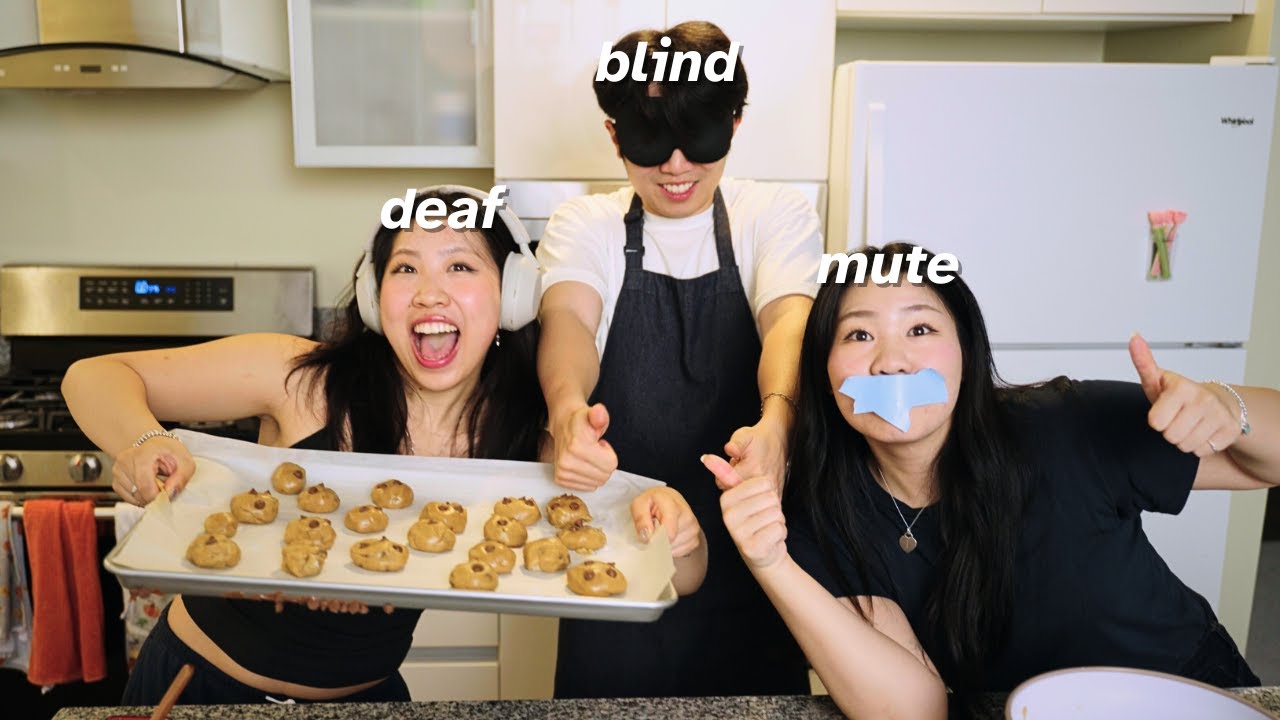 BLIND, DEAF, AND MUTE CHALLENGE *fail* - YouTube