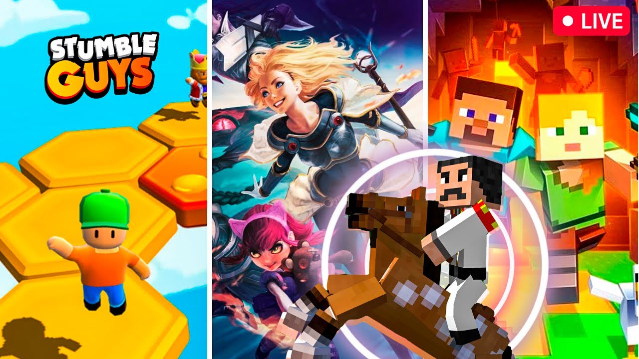 Stumble+LoL+Minecraft?! s @dane_live 🎁 Stumble Guys - YouTube