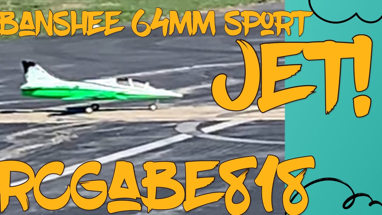 Freewing Banshee 64mm Sport EDF Jet - YouTube