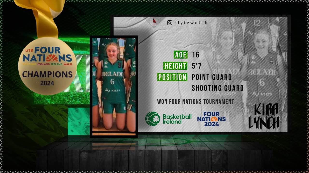 Kira Lynch 🇮🇪 - 2024 U18 Four Nations Tournament Highlights - YouTube