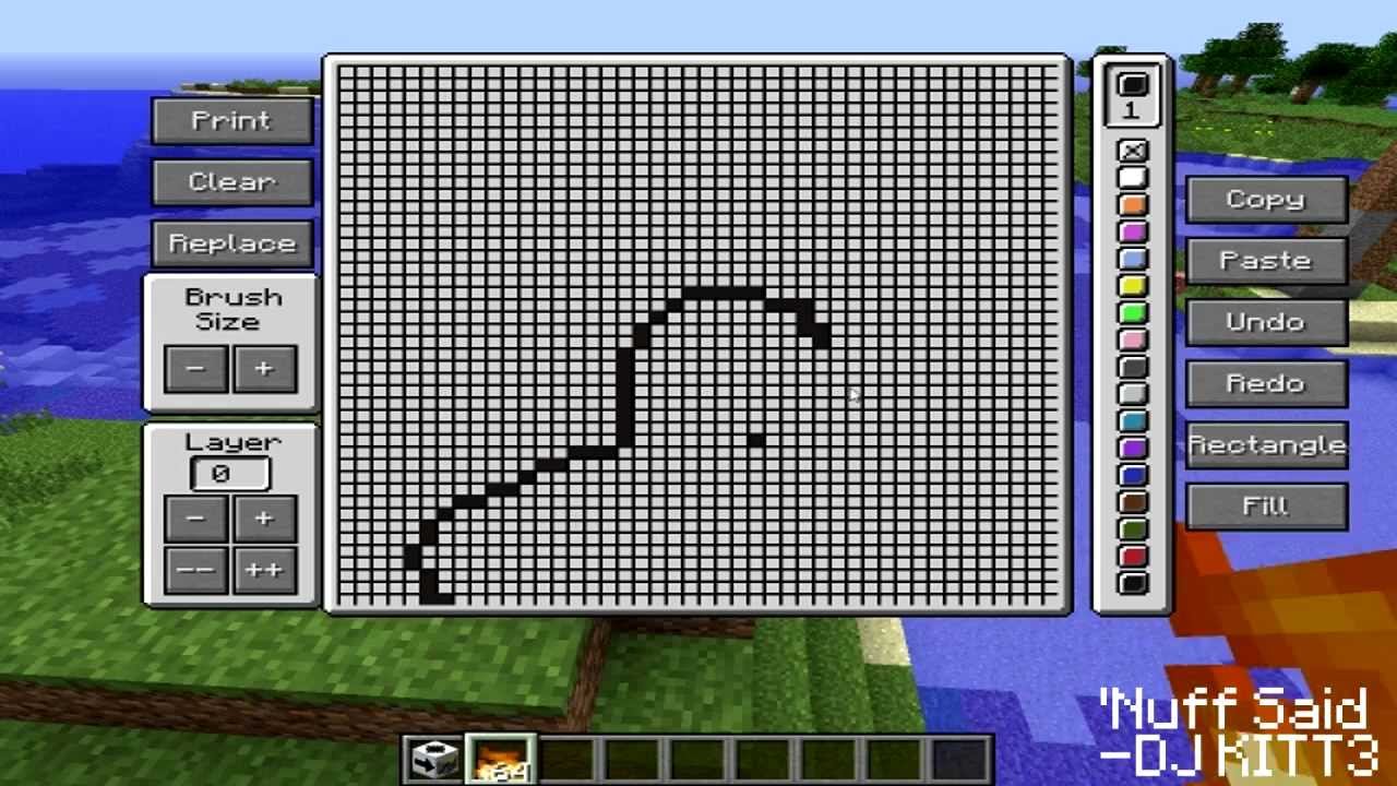 Minecraft Mod Review #1: Printer Mod! - YouTube