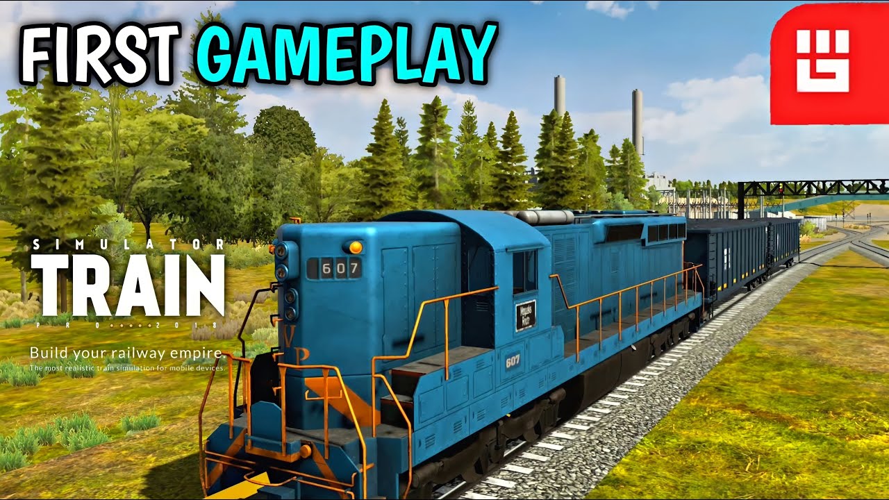 FIRST GAMEPLAY! Of Train Simulator PRO USA by Mageeks | Officially ...