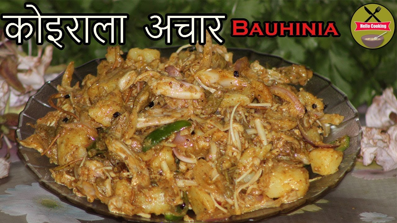 कोइरालो को अचार बनाउने सबै भन्दा सजीलो तरीका || Bauhinia Flower Recipe ...