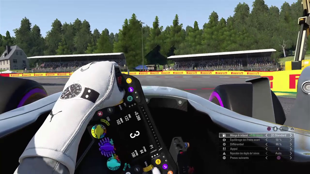 F1™ 2017 - Cockpit cam onboard Spa-Francorchamp - YouTube