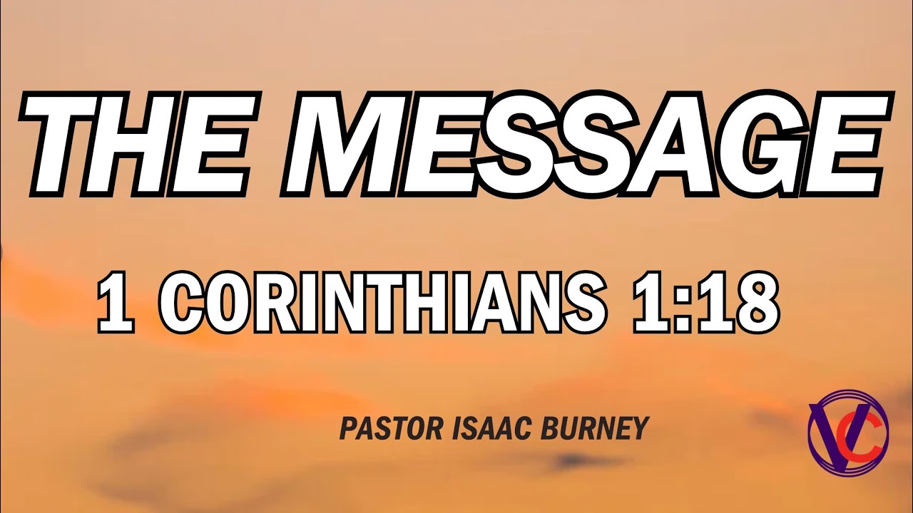 The message- Pastor Burney - YouTube