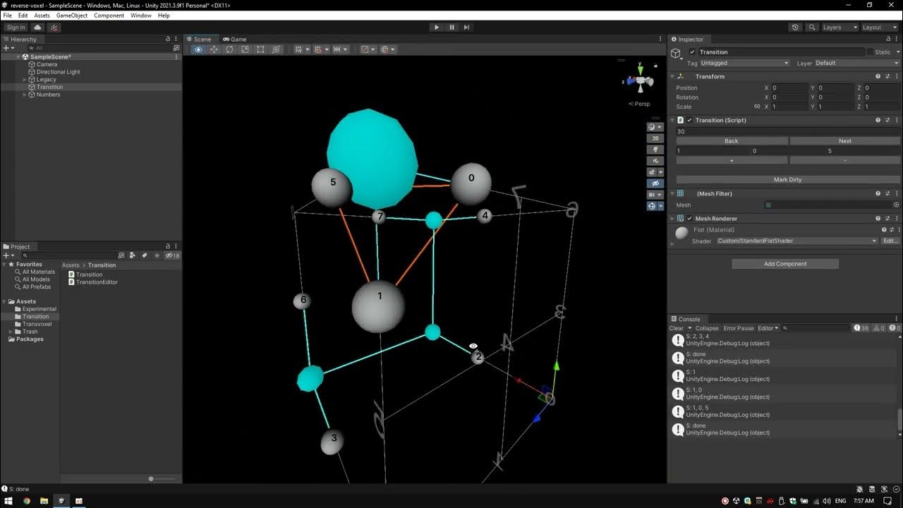 I'm working on my own implementation of Transvoxel algorithm in Unity! - YouTube