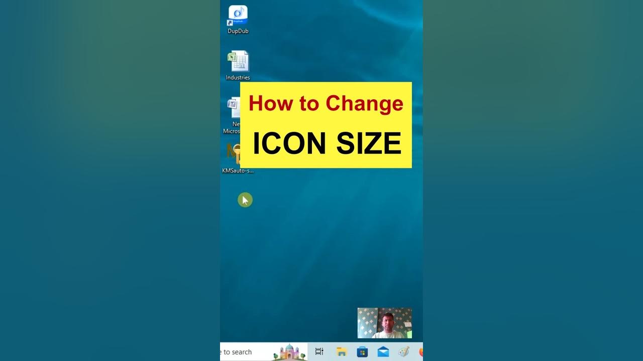 How to Change Icon Size #icon #iconsize #increasing #fontsize #changeicon #tech #technology ...