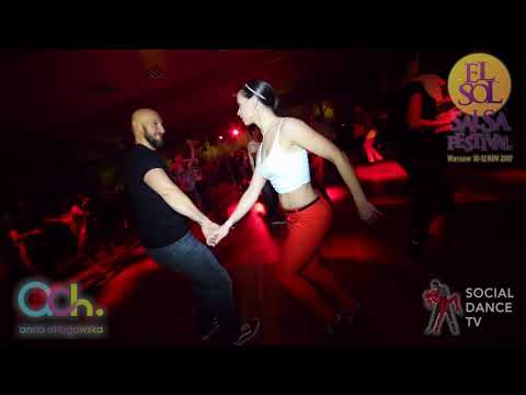 Marek Domanski & Karina Marglarczyk at the 13th El Sol Warsaw Salsa Festival 2017