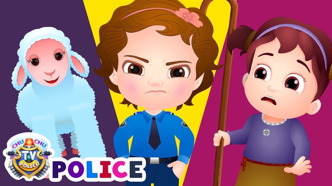 The Sheep Theft - ChuChu TV Police Fun Cartoons for Kids - YouTube