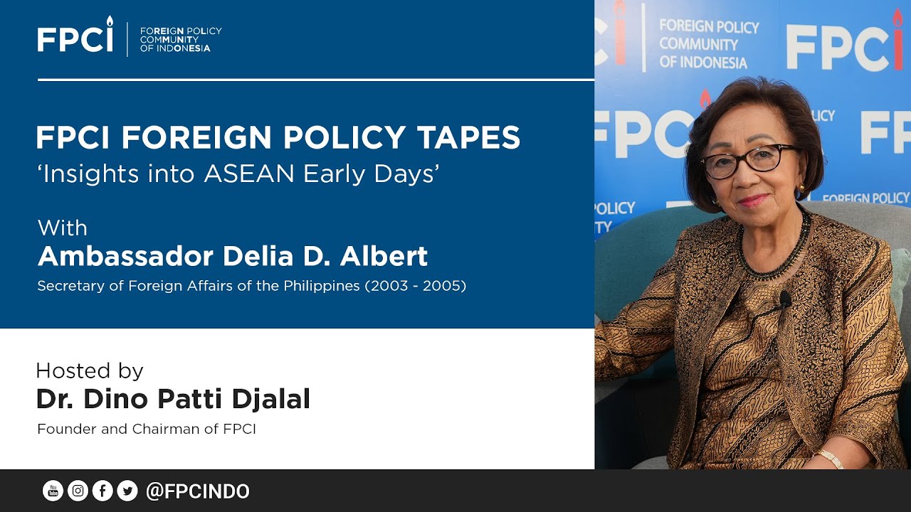 FPCI Foreign Policy Tapes with Ambassador Delia D. Albert: "Insights ...