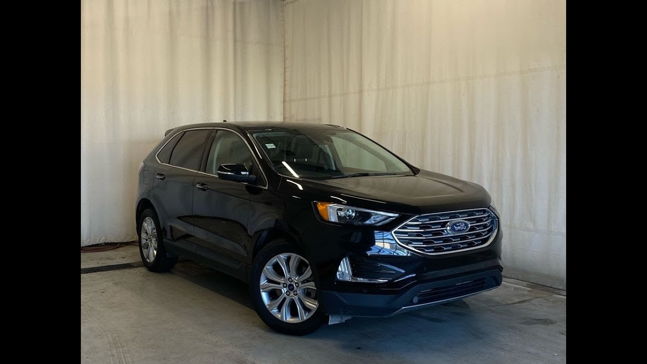 2022 Ford Edge Titanium AWD Review - Park Mazda - YouTube