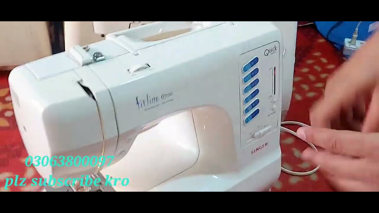 how to use singer fitline 6700 video home delivery all pakistan ...