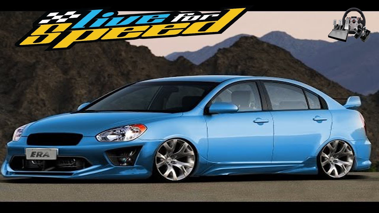 Live For Speed (LFS) - Hyundai Accent (kısa tanıtım) - w/fanatec ...