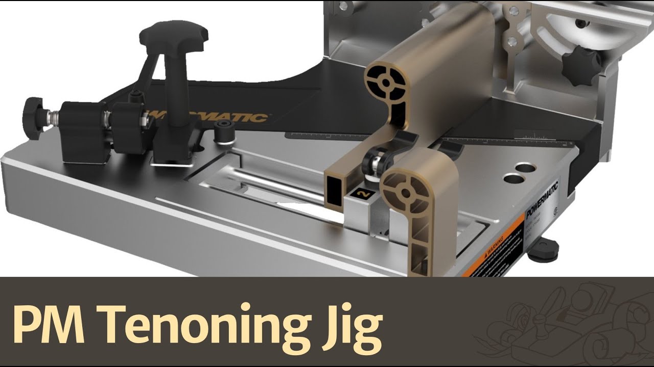Powermatic PM-TJ Tenoning Jig - YouTube