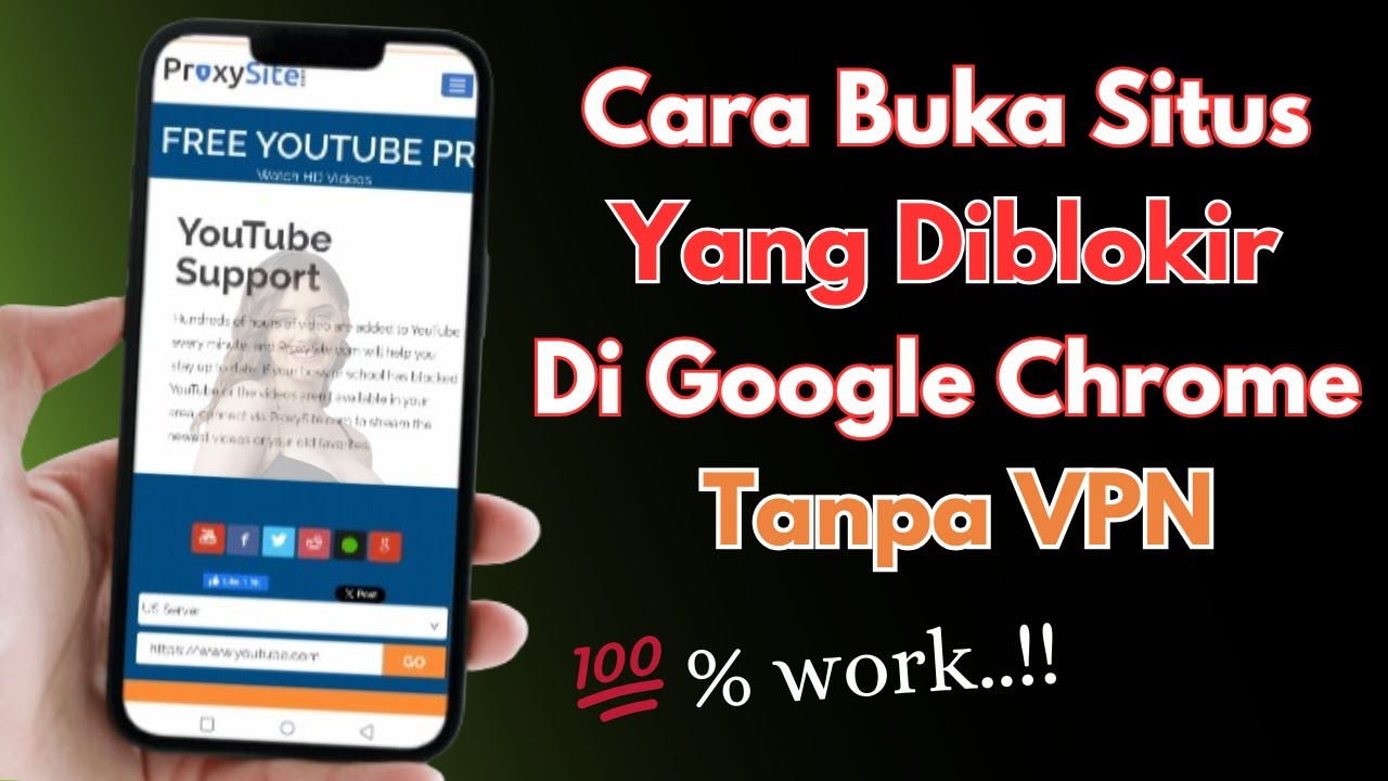 Cara Buka Situs Yang Diblokir Di Google Chrome Tanpa VPN @Tutorial-Tips-Triks - YouTube