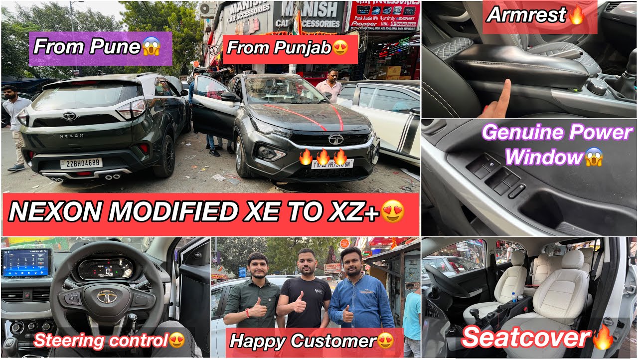 TATA NEXON 2022 XE MODIFIED🔥TATA NEXON MODIFIED🔥TATA NEXON MODIFICATION ...