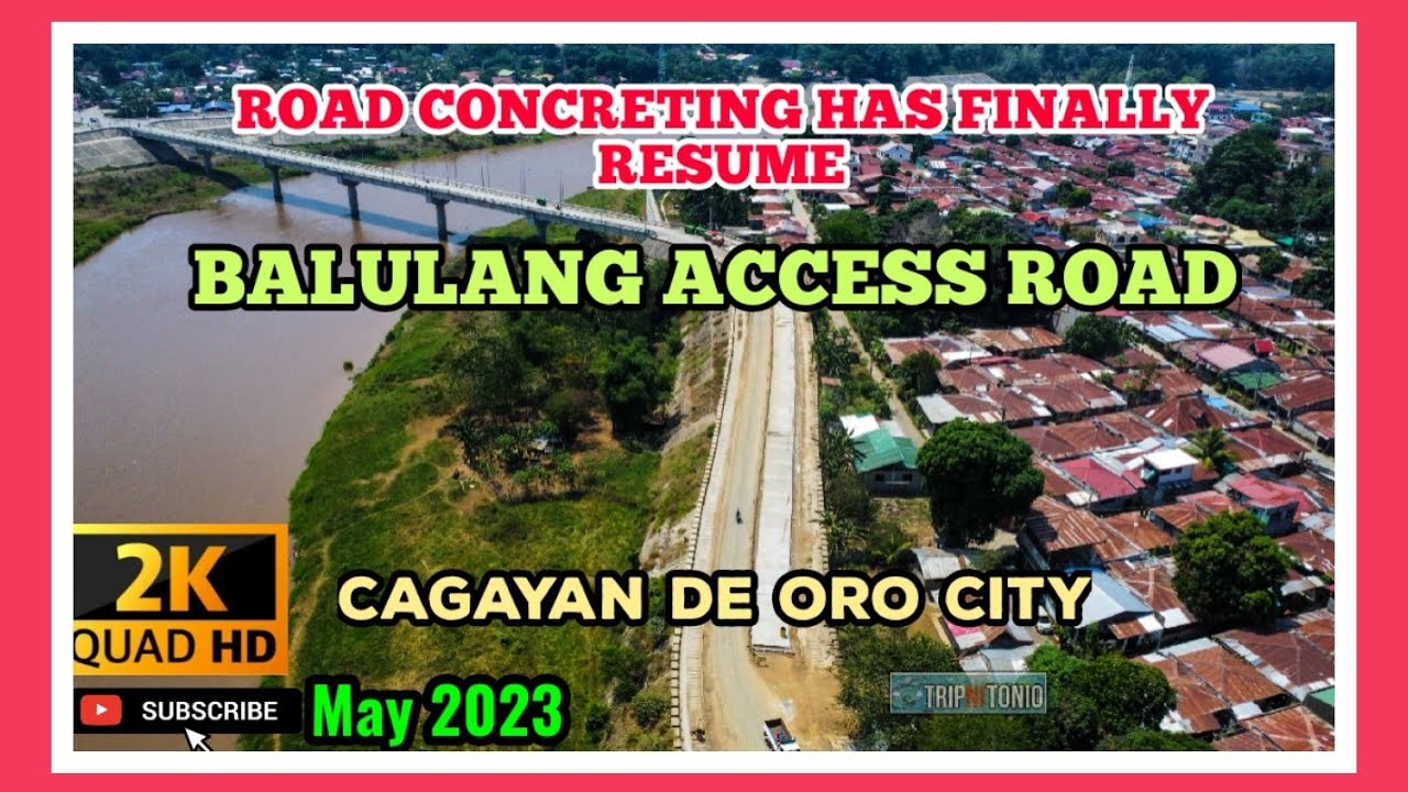 Road Concreting has finally resume : portion of BALULANG ACCESS ROAD ...