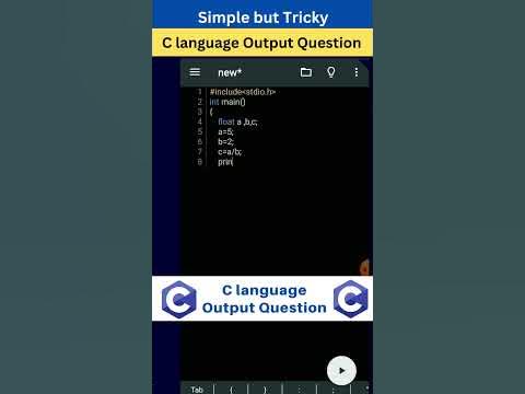 Guess the Output #clanguage #coding - YouTube