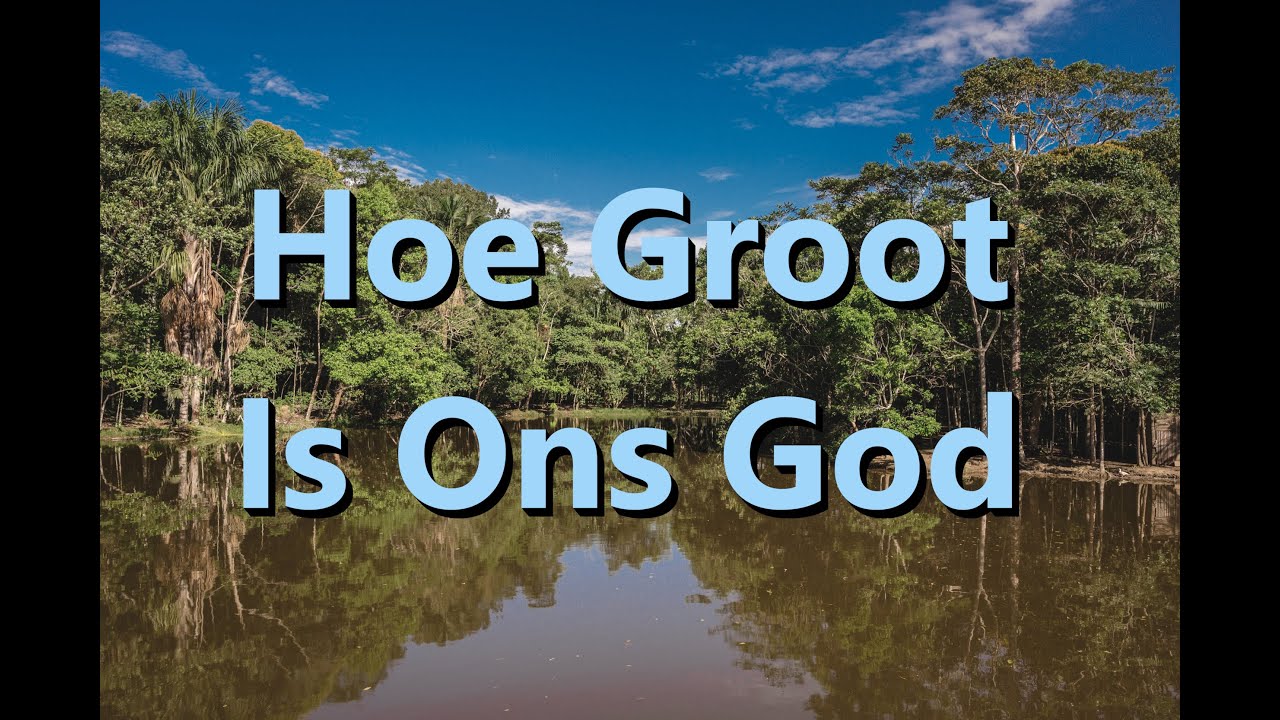 Hoe Groot Is Ons God (How Great Is Our God) -Karaoke Fluit ...