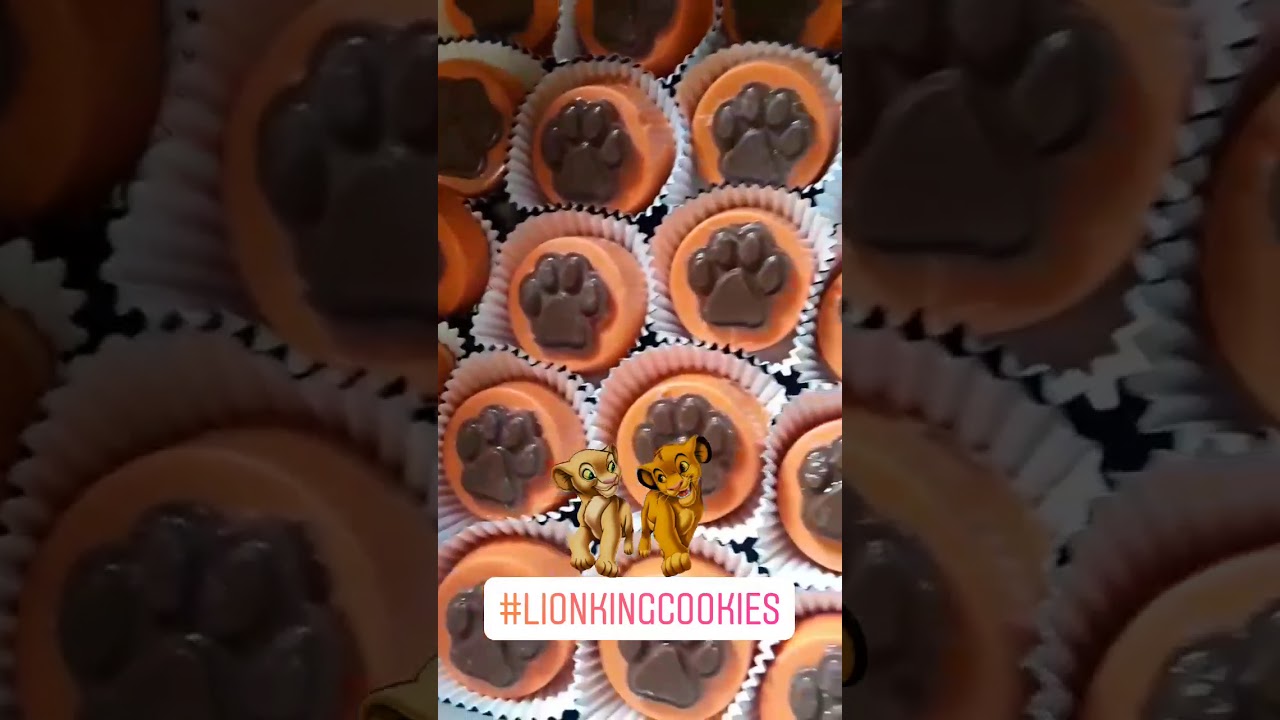 Lion king chocolate covered oreos - YouTube