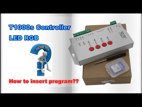 T1000s: How to Program Using Led Edit 2014 - YouTube