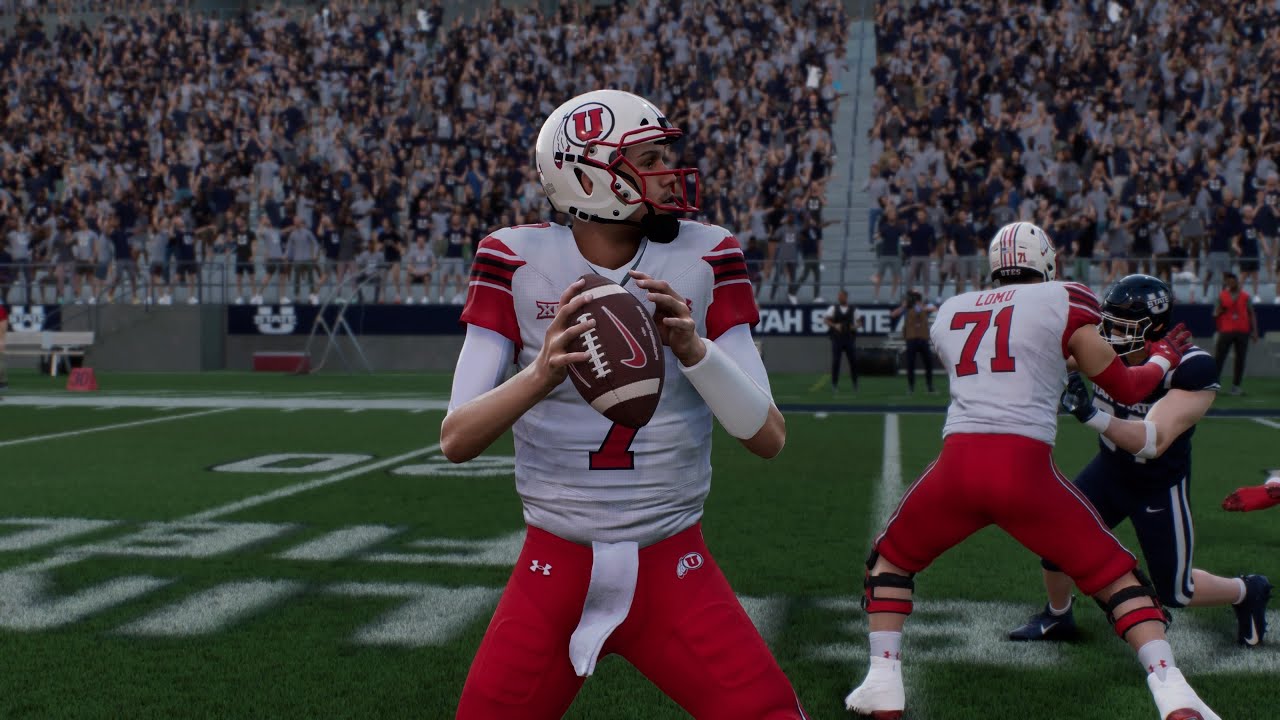 College Football 25 - Utah vs Utah State - YouTube