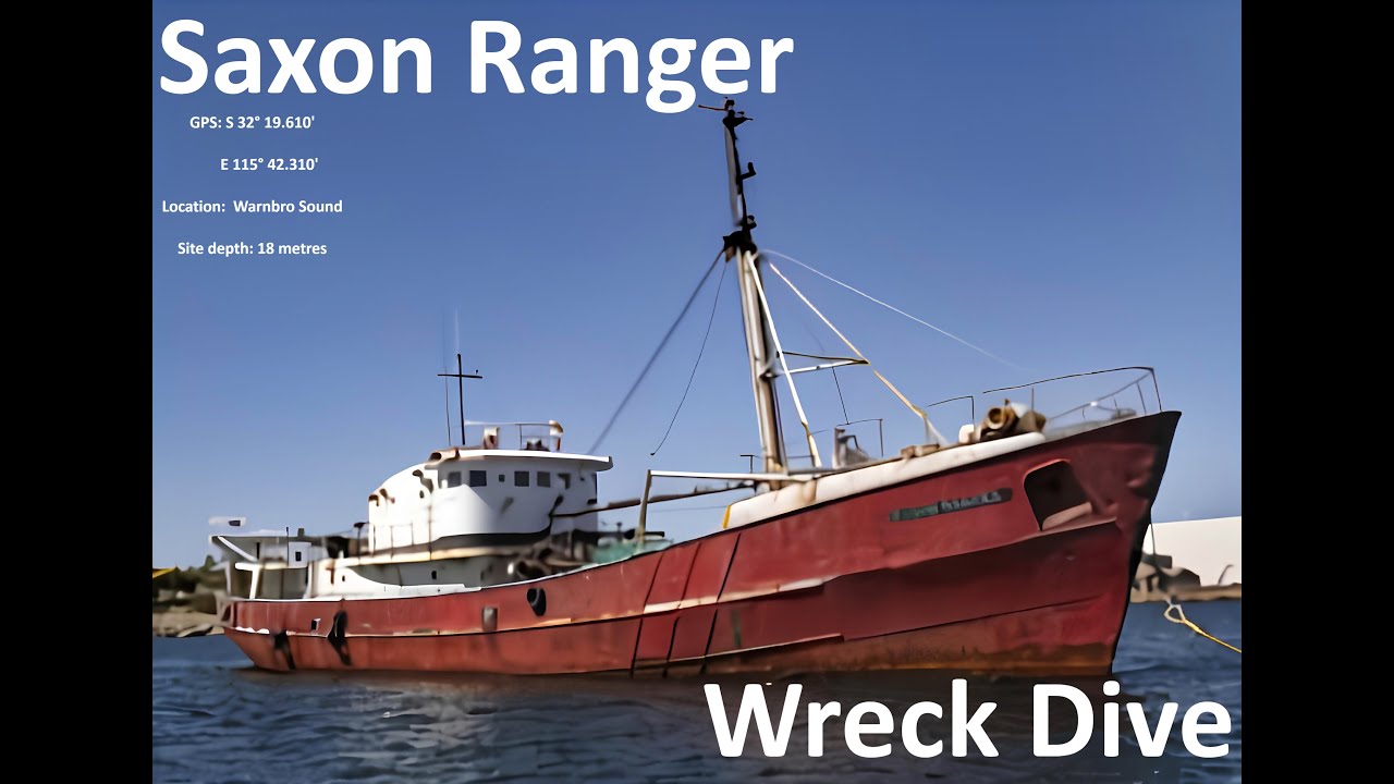 Saxon Ranger Wreck Dive - YouTube