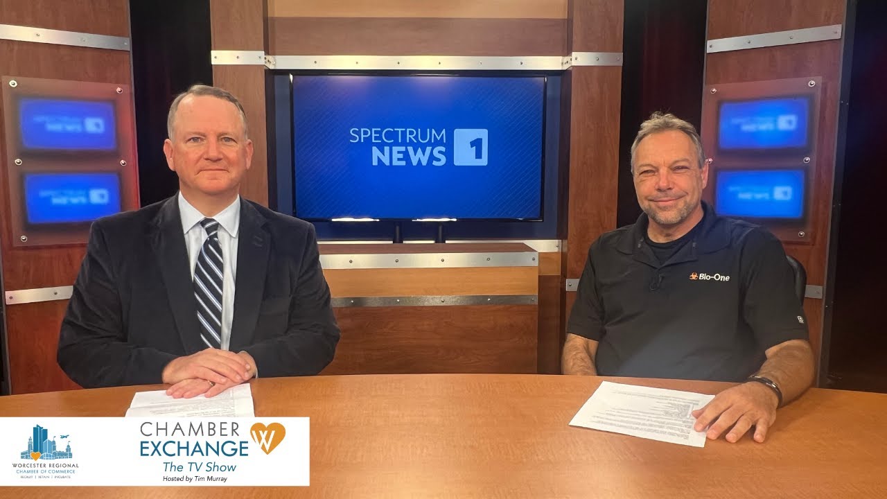 Chamber Exchange The TV Show- Michael Belanger, Bio-One Worcester - YouTube