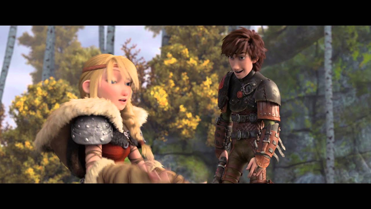 Dragons 2 - Extrait Astrid et Harold [Officiel] VOST HD - YouTube