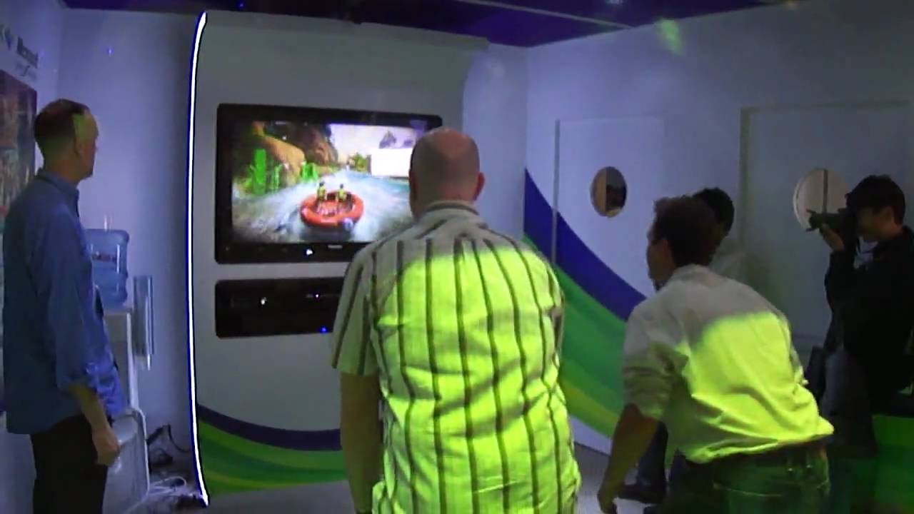 Kinect - River Rafting - YouTube