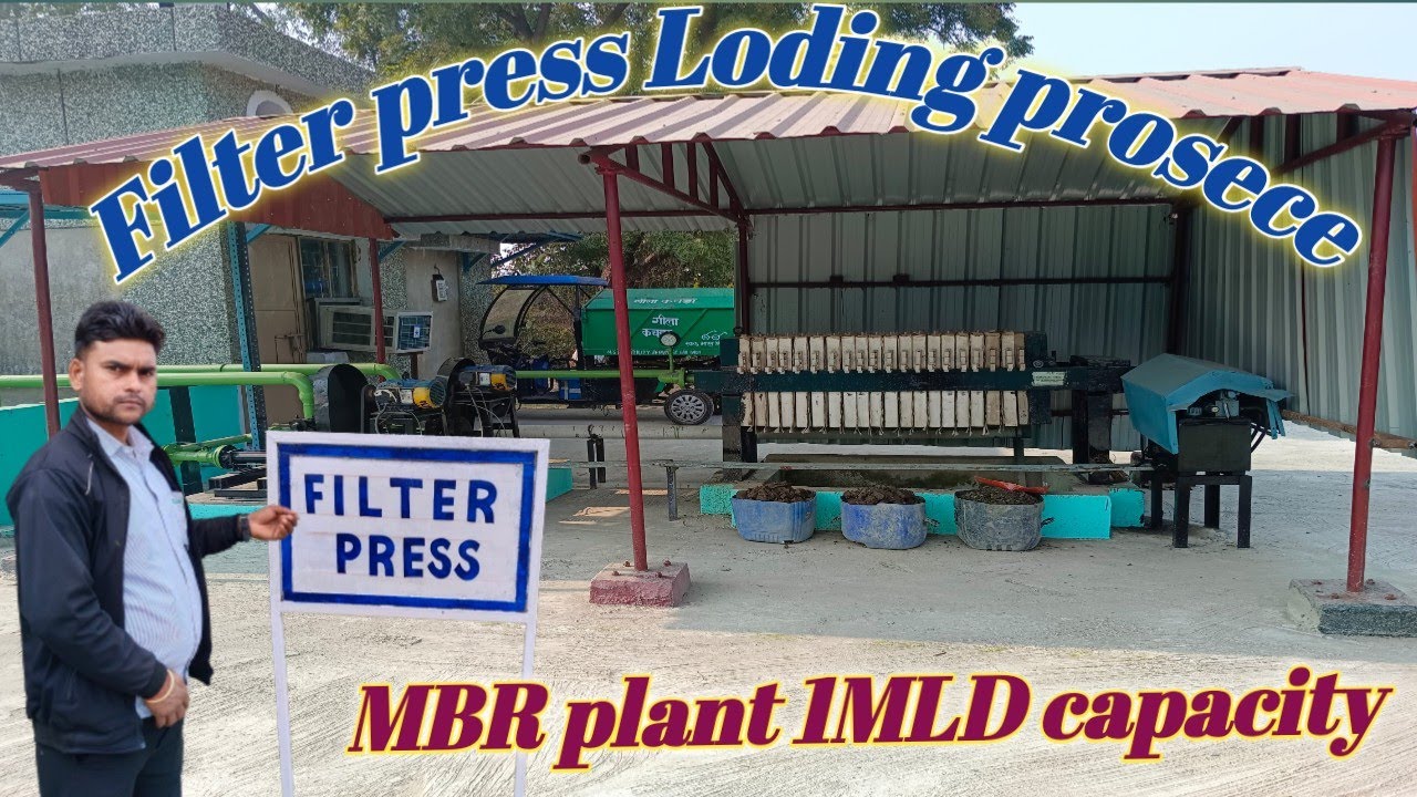 How dose Filter Press Work? - Animation | Filter Press in STP | # ...