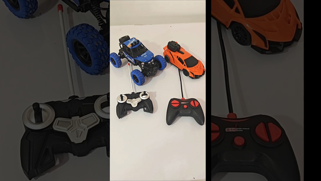 Unboxing Remote Control Lamborghini Car, RC Rock Crawler monster Car # ...